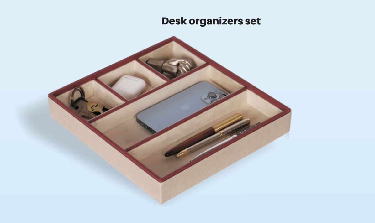 Premium Desk Organizer Set – Campus Ink