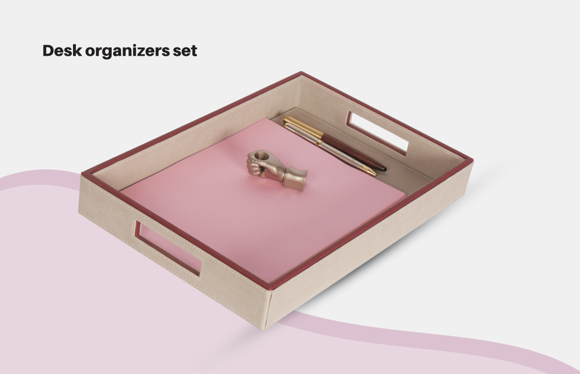 Premium Desk Organizer Set – Campus Ink